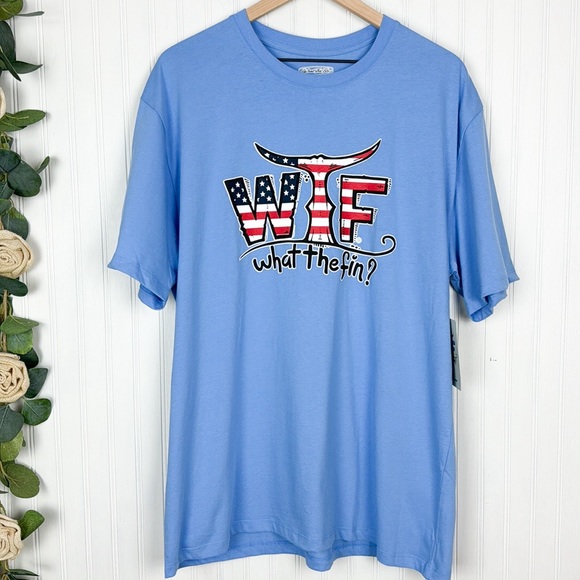 What The Fin | Shirts | What The Fin Shirt | Poshmark